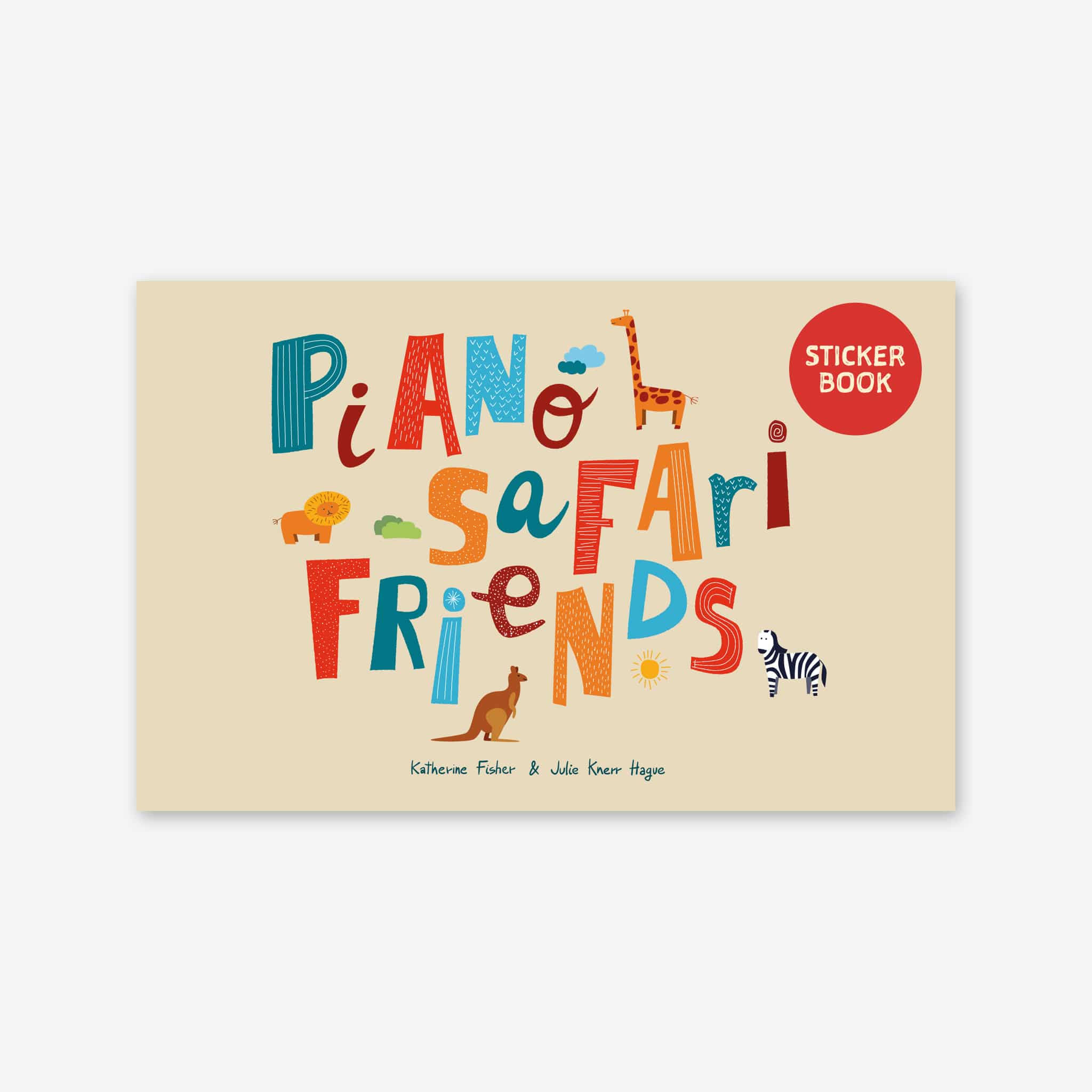 Friends Sticker Book – Piano Safari