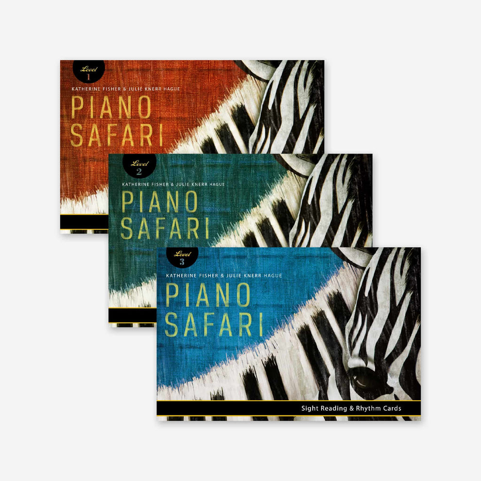 Sight Reading & Rhythm Card Pack – Piano Safari